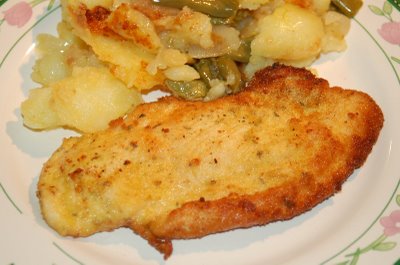 COCINA PARA ESTUDIANTES: FILETE DE POLLO EMPANADO