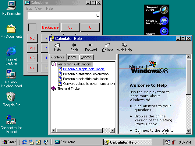 WINDOWS 98, SE, SERVER