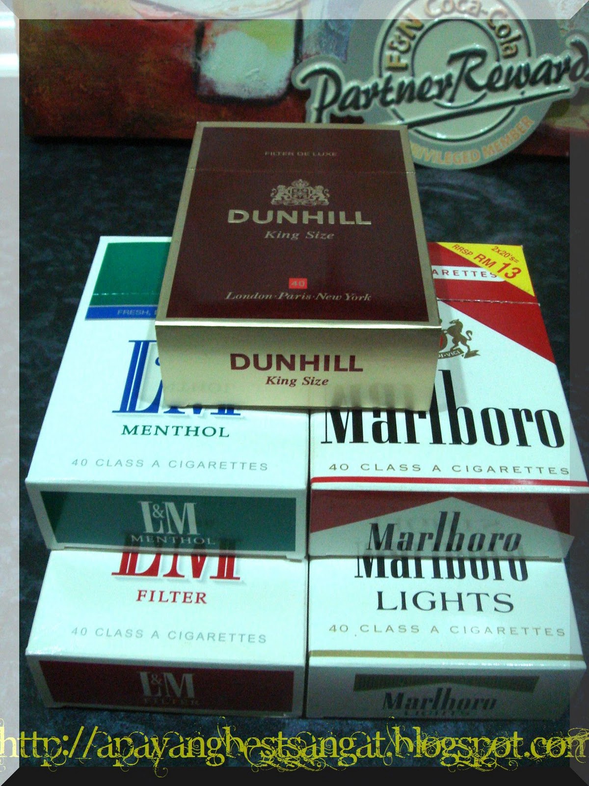Apa Yang Best Sangat??: Kotak Rokok Besar 40 Class A Cigarettes...