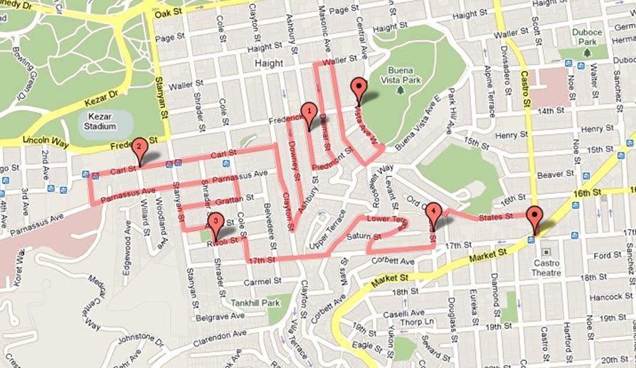 4.3 miles in Cole Valley