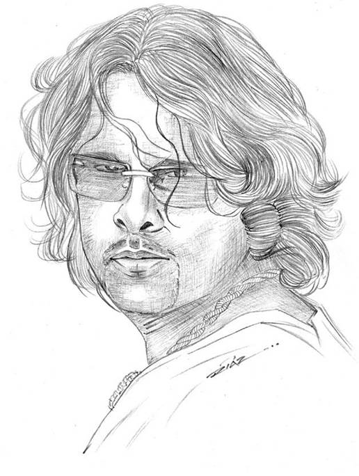 blackberry4u: Famous Bollywood Celebrities Pencil Drawings