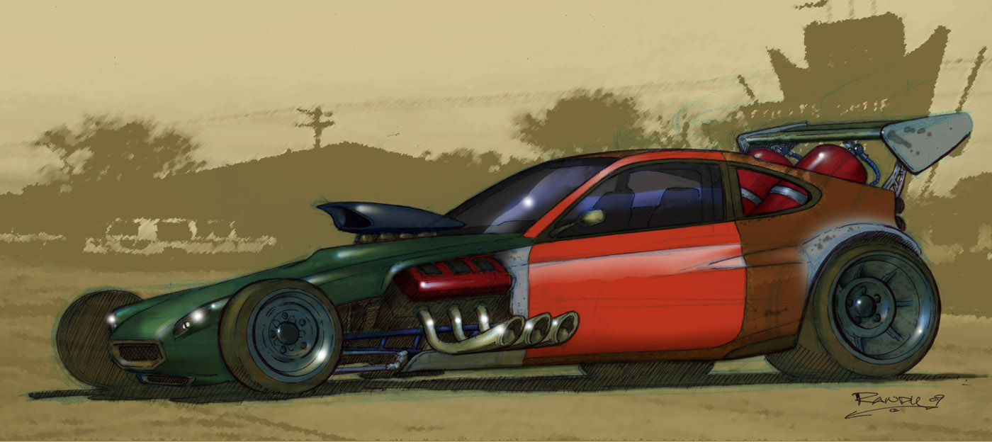 Randy Terpstra's Design Stuff: Honda Insight rat rod
