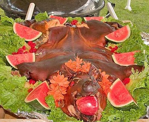 Dallas BBQ & Dallas BBQ catering: Smoked Whole Hog