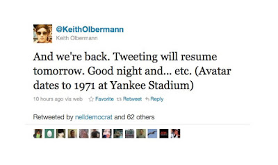 Keith Olbermann's Ego: 2010