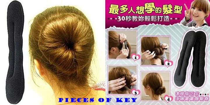 pieces of kEy ♫♪♫♪: Magic Hair Bun Roller