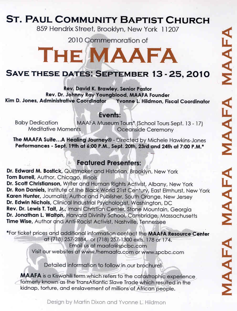 NUBIAN KNIGHTS NETWORK: 16th Commemoration of THE MAAFAFeaturing The ...