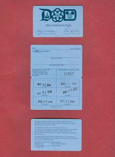 Disney On Parole: Disney Main Gate Pass 81'-84'