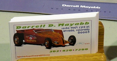 Just A Car Guy: Artist Darrell Mayabb had a booth at the Grand National ...