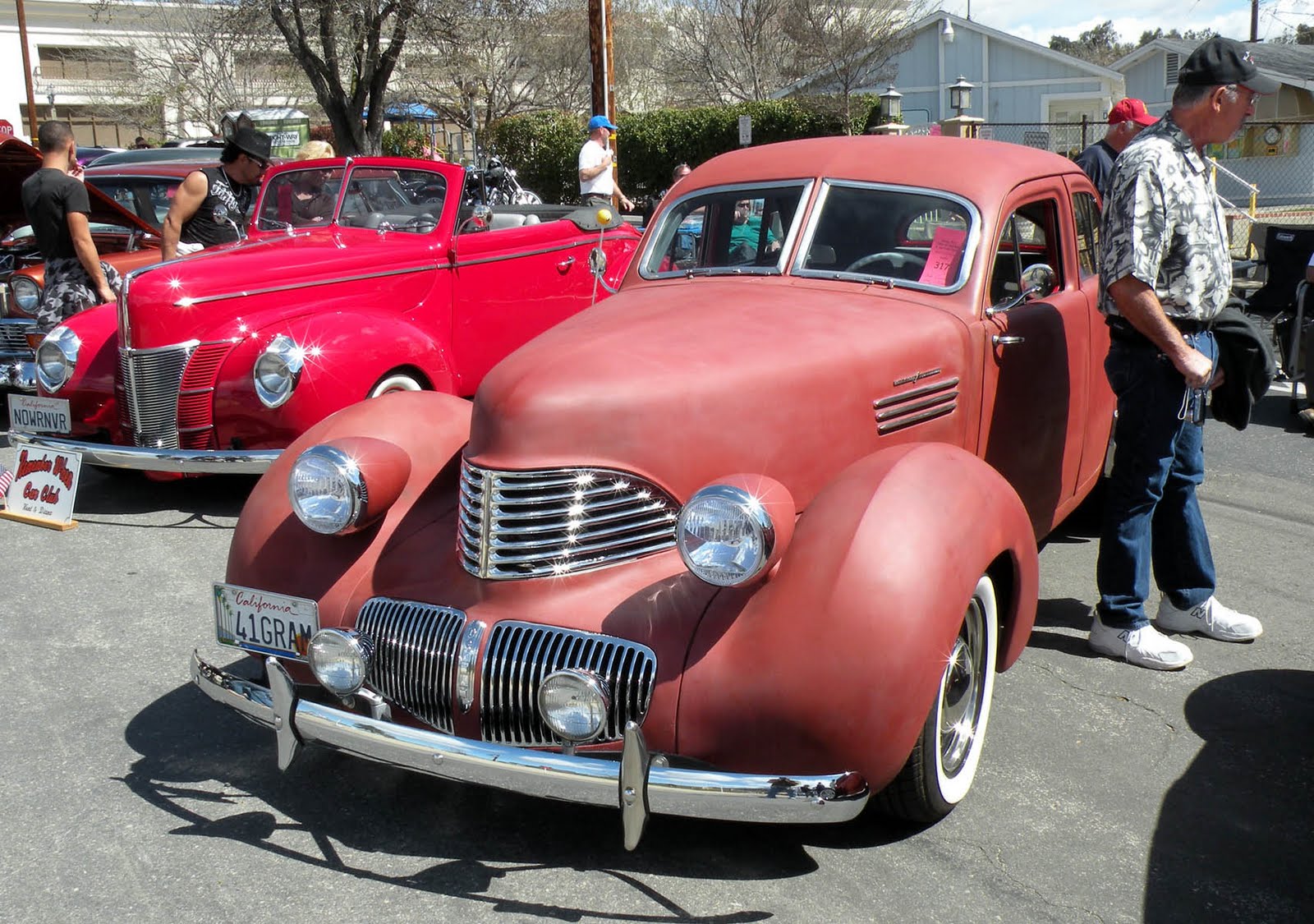 Just A Car Guy: A couple less common cars at the Temecula rod run, '48 ...