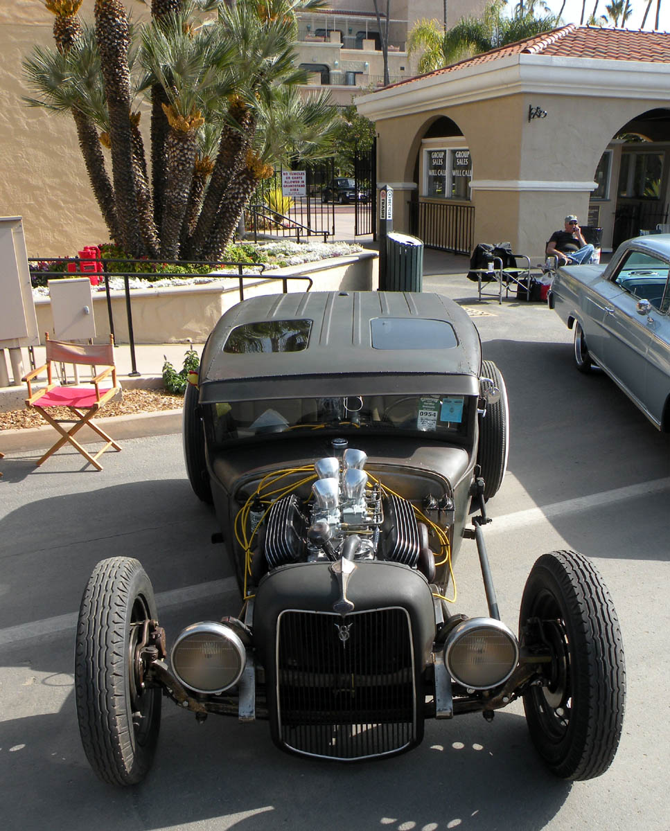 Just A Car Guy: Ricky Bobbys Rod Shop rat rod Frankenstein. I dig it ...