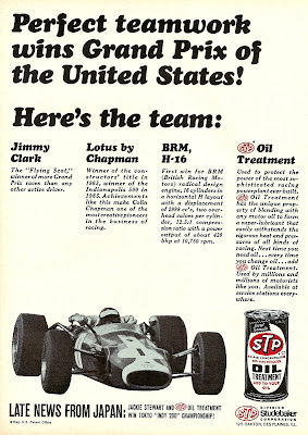 Just A Car Guy: STP ads from the 60's