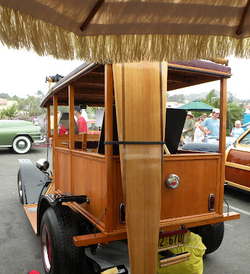 Just A Car Guy: 1925 "Telephone booth" Model T woody at Wavecrest