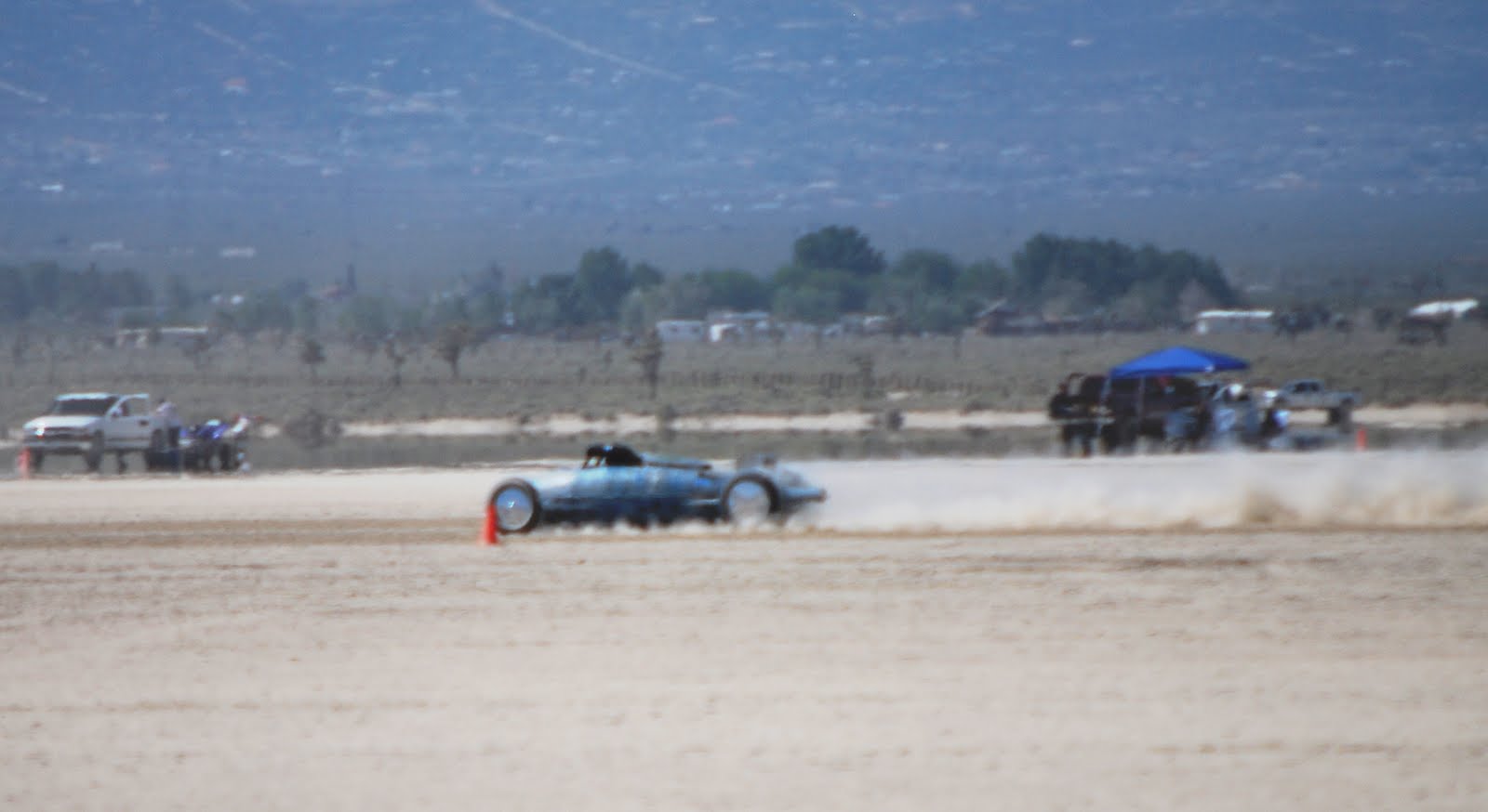Just A Car Guy: Full speed on the dry lake bed at El Mirage in the ...