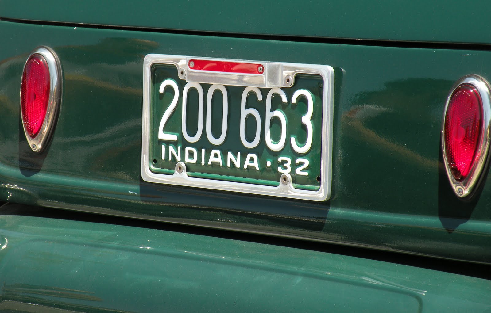 Just A Car Guy: A variety of cool old license plates at the LA Roadster ...