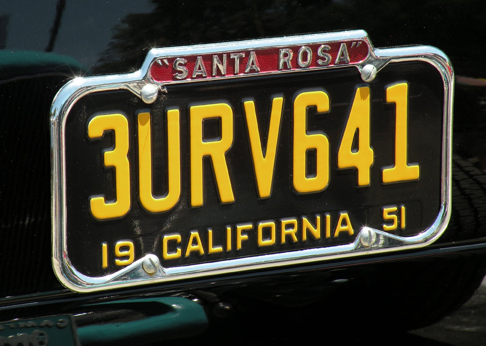 Just A Car Guy: A variety of cool old license plates at the LA Roadster ...
