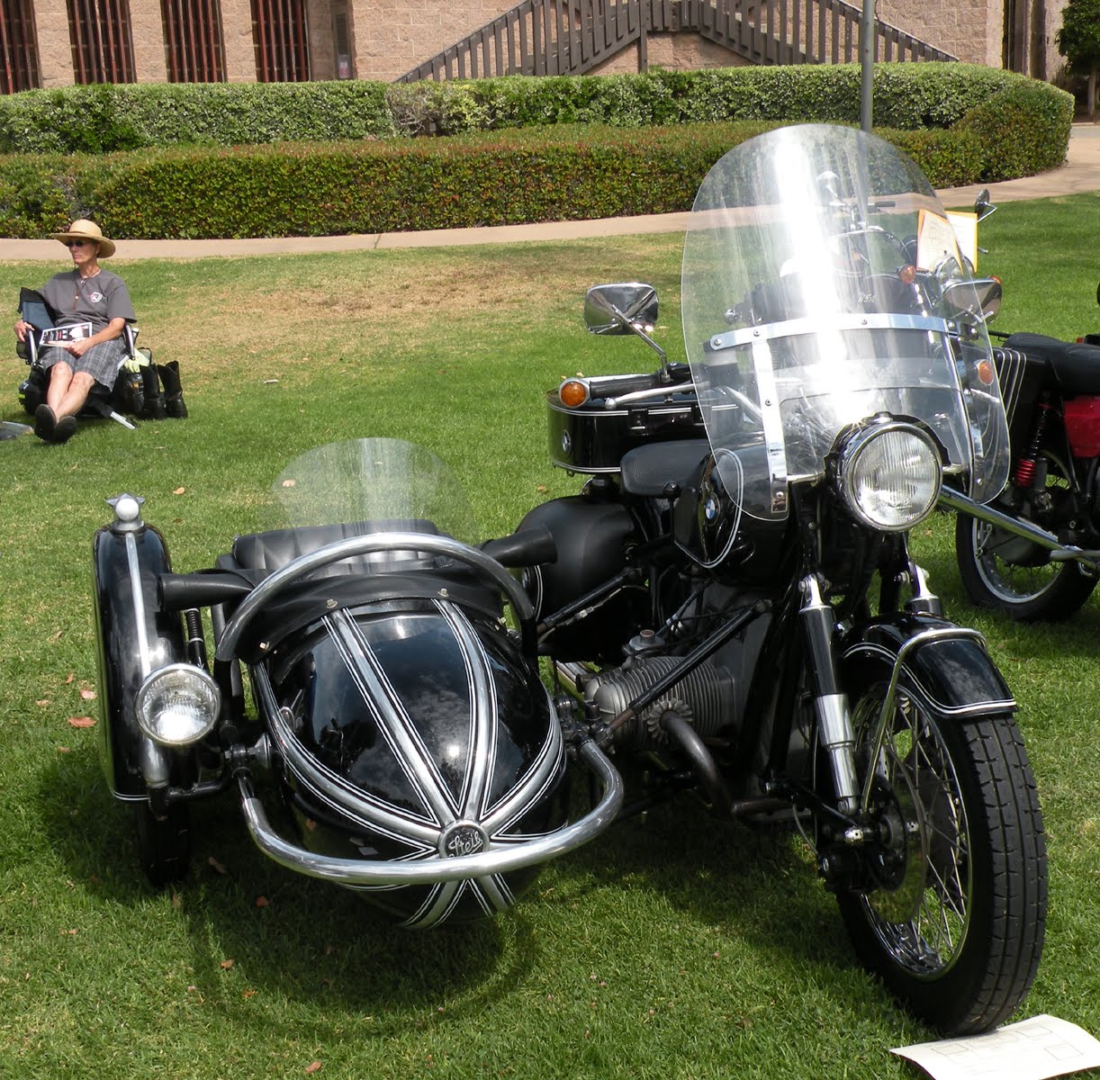 Just A Car Guy: Steib model 501 sidecar (about 1950) and BMW R90 / 6 ...