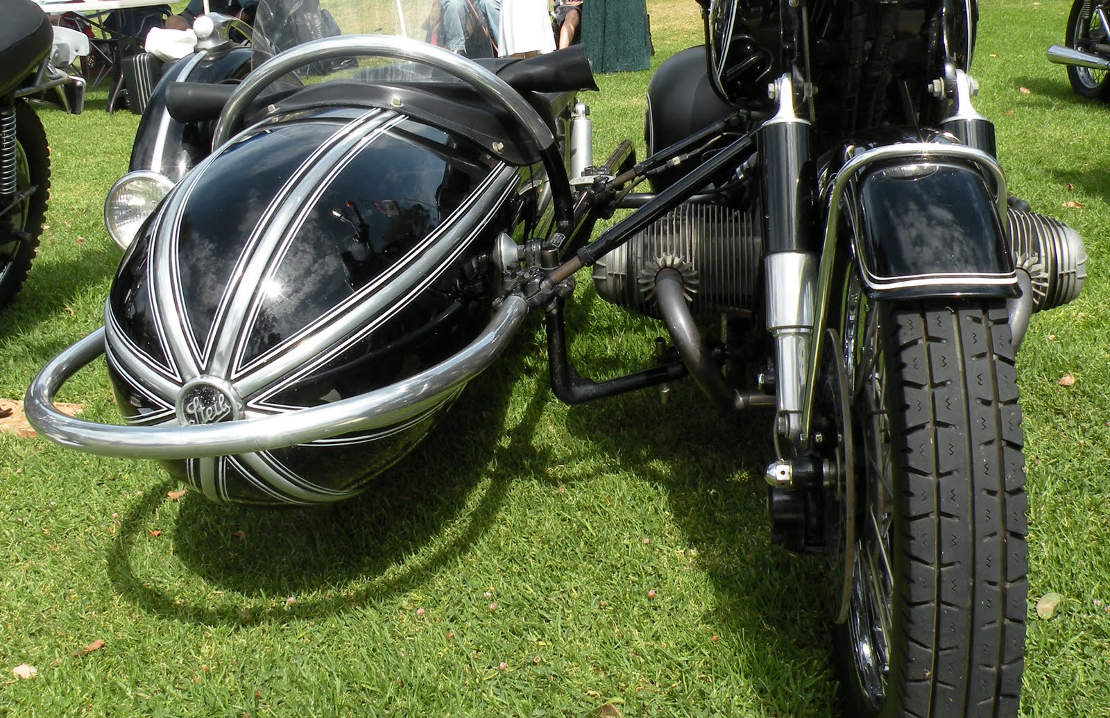 Just A Car Guy: Steib model 501 sidecar (about 1950) and BMW R90 / 6 ...
