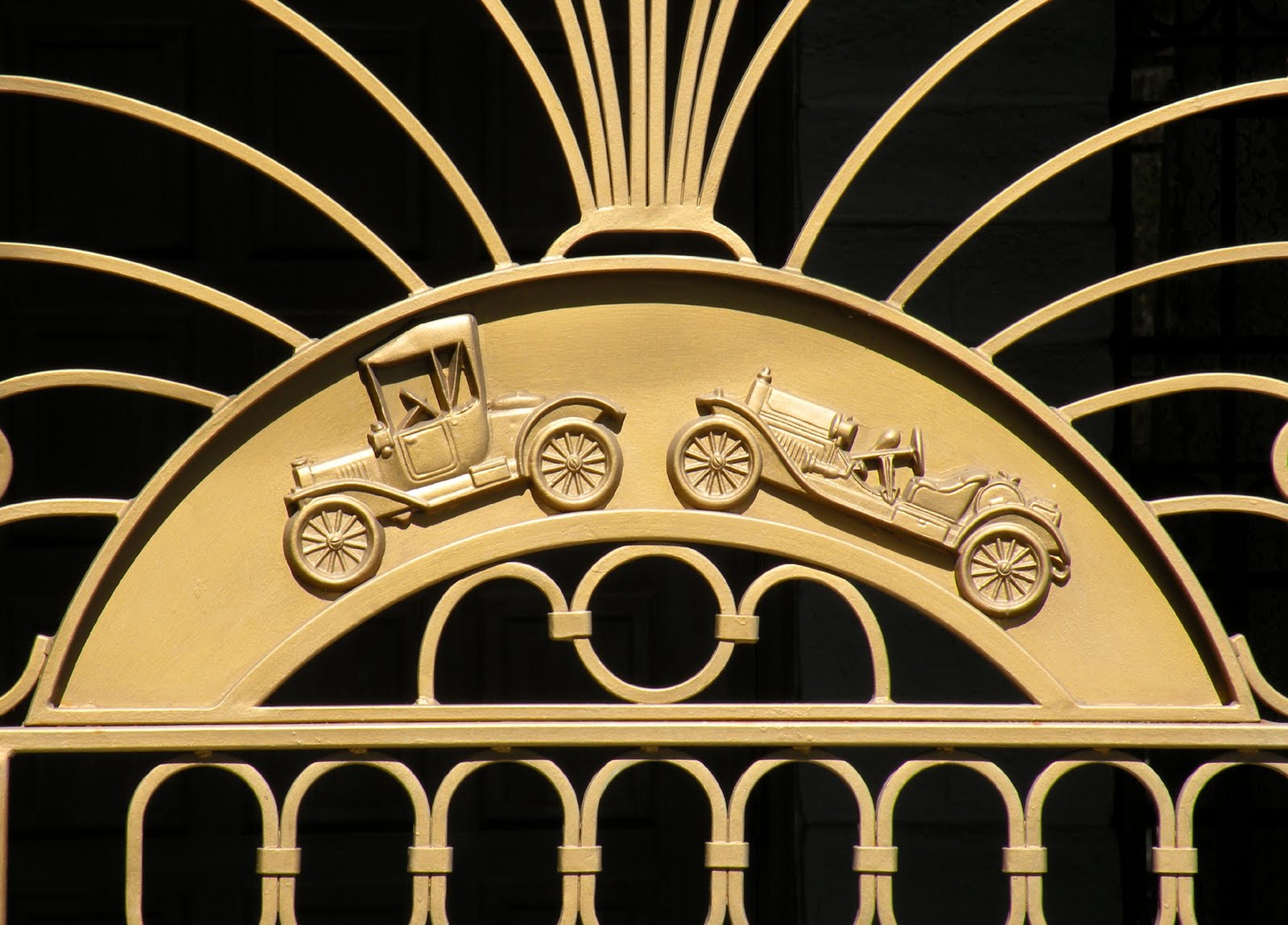 Just A Car Guy: Evans Garage... what a cool looking place (not open to ...