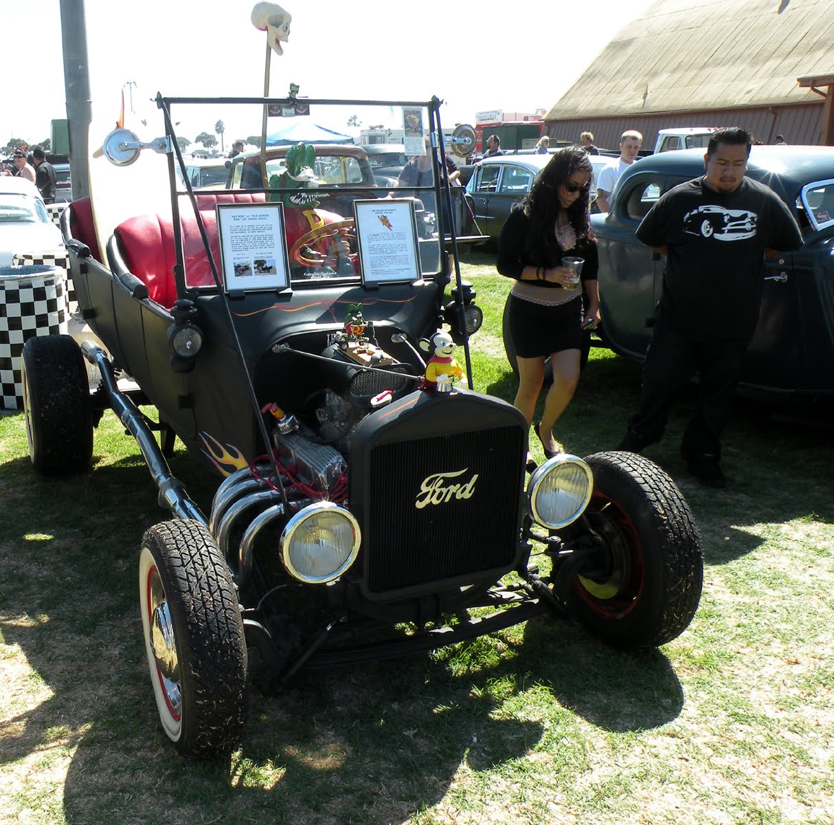 Just A Car Guy: Mi T Mouse, 1915 model T touring hot rodded, and winner ...