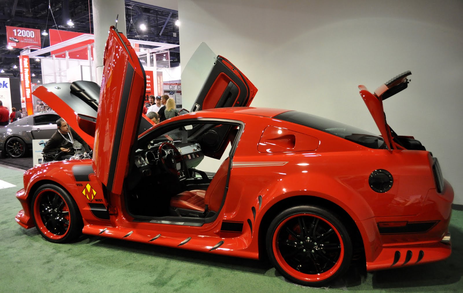 Just A Car Guy: the many Rich Evans custom Mustangs at SEMA