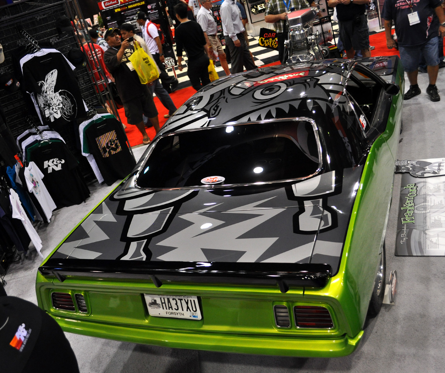 Just A Car Guy: Troy Brumbalow's Franken'cuda, design by Pfaff Design
