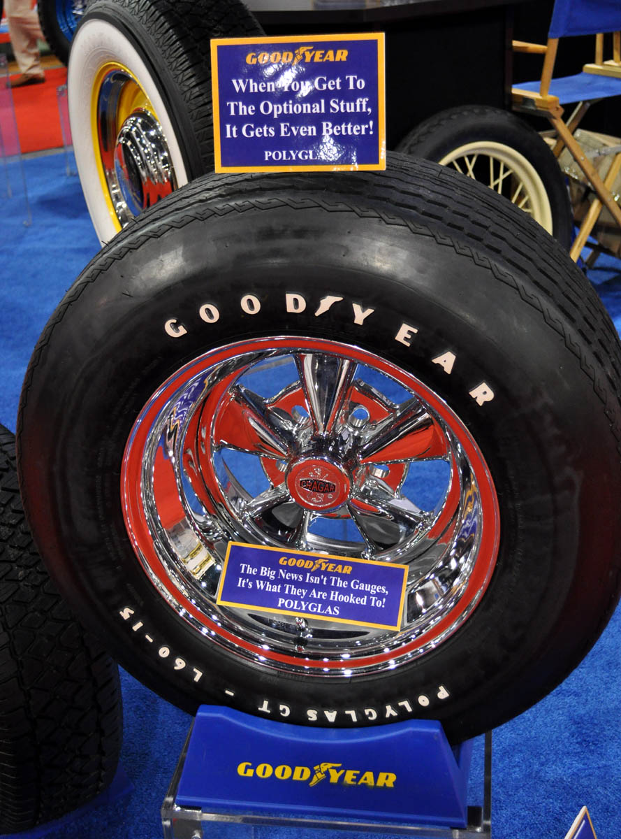 Just A Car Guy: The tires and rims display area at SEMA, the stuff that ...
