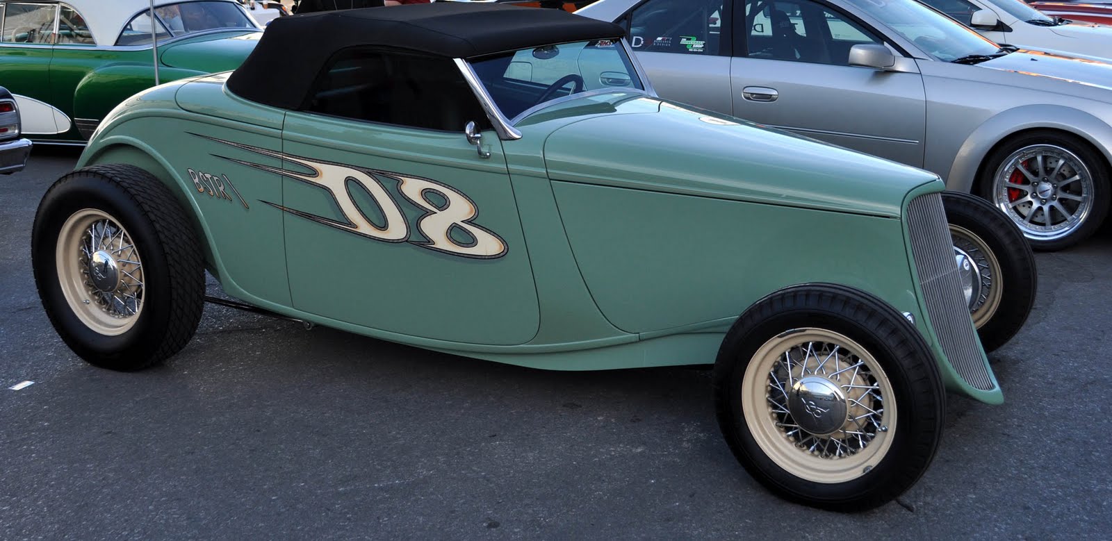 Just A Car Guy: interesting and cool melding of scallops and hot rod ...