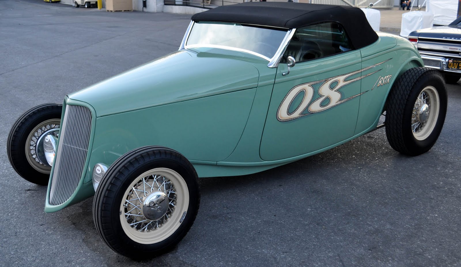Just A Car Guy: interesting and cool melding of scallops and hot rod ...