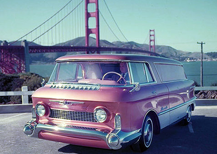Just A Car Guy: GMC L'Universelle, a 1955 experimental van on the ...