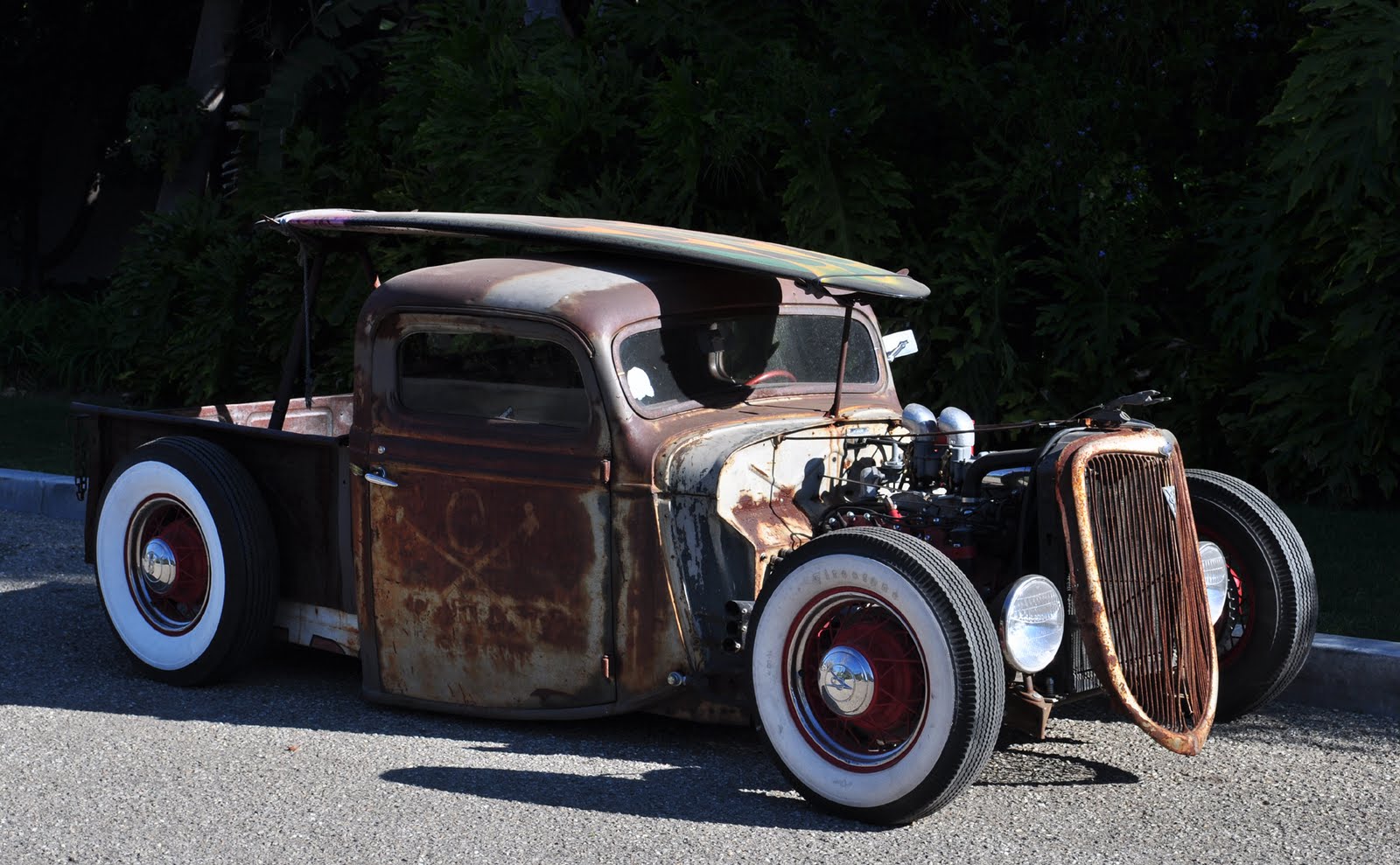 Just A Car Guy: The NHRA museum in Pomona has a rat rod out front, I'm ...