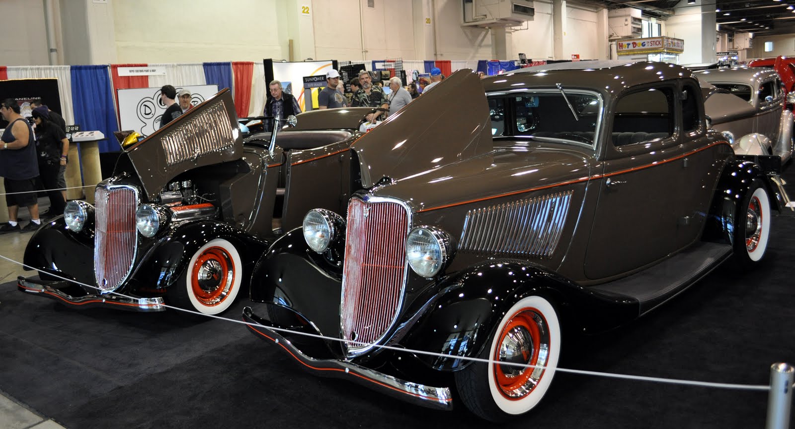 Just A Car Guy: A new trend of displaying dual vehicles (hardtop and a ...