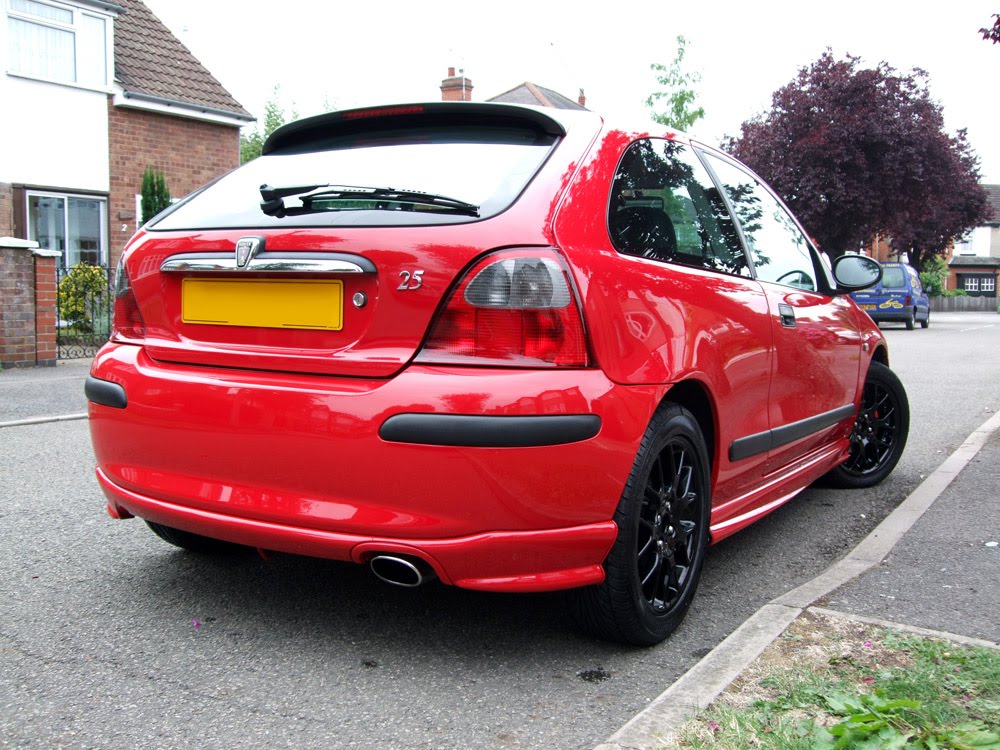New Powder Coated MG ZR Hairpin Wheels | MG Rover 25 Build Blog