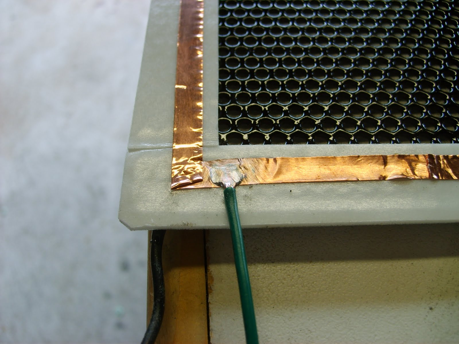 Jazzman's DIY Electrostatic Loudspeaker Page: Building Perf-Metal Stat ...