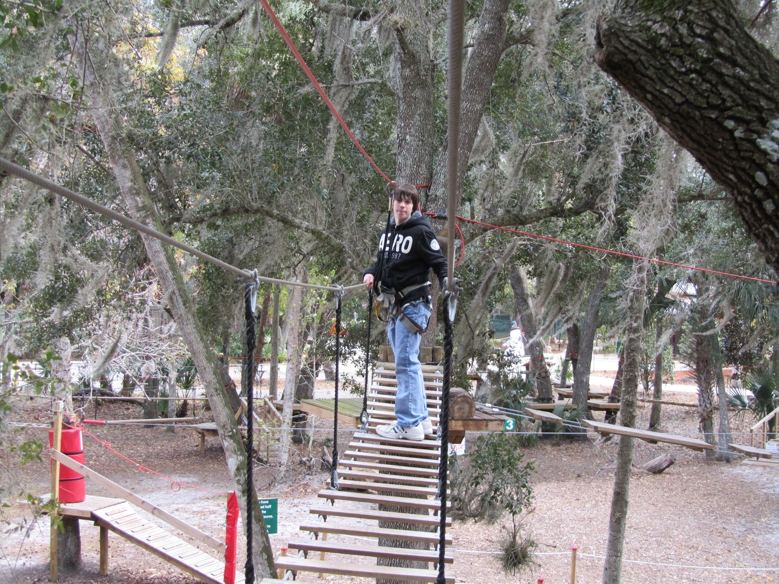 Ordinary Biker Oz: Zip Line fun in Florida
