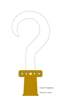 Fun Parties: Fun Pirate Project 4: Shiny Cutlass & Hook