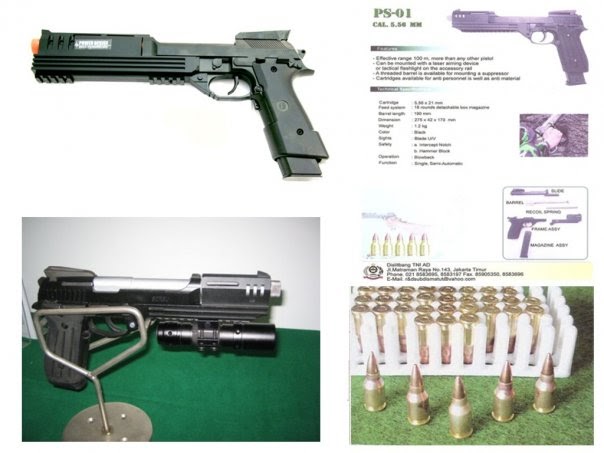 GUNS N KILLS: PINDAD PM-3 PDW ( PINDAD PISTOL MESIN - 3 PDW )
