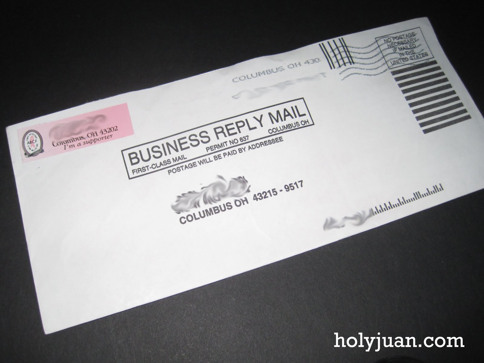 HolyJuan: Return Envelope Surprise