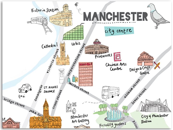 FIRECATCHER: Manchester Map