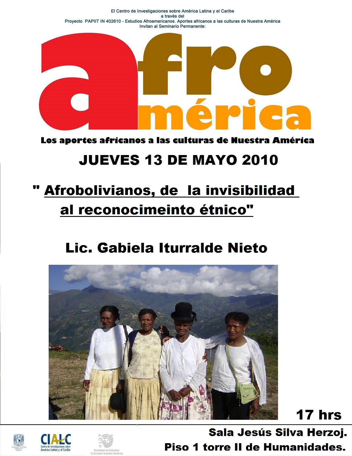 Cimarronaje, Africanías, Negritudes y Manumisiones: AFROBOLIVIANOS, DE ...