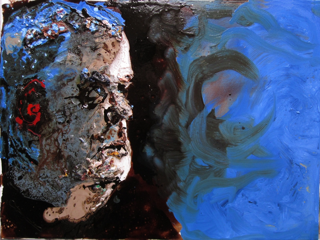 tachisme: Material thinking, Heidegger, and the agency of oil paint