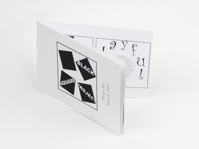 Graphic Design Class: Black Square Project