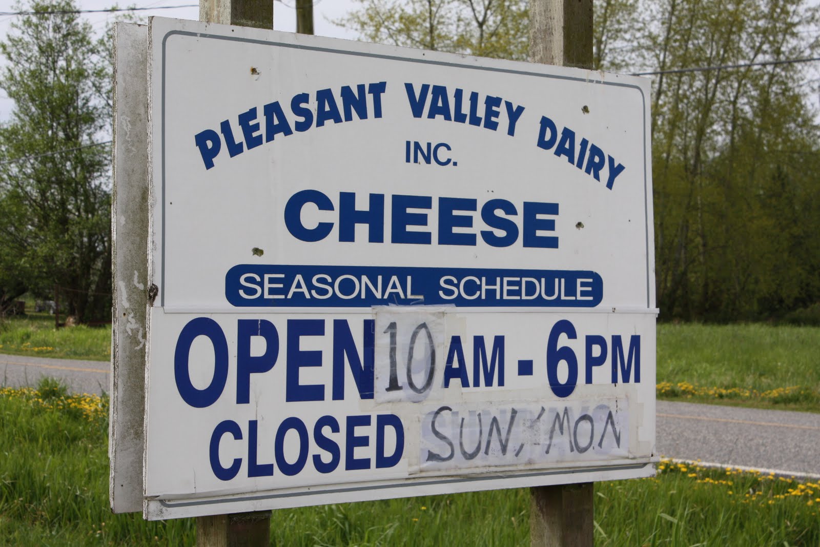 Seattle Tall Poppy: Farm Tour: Pleasant Valley Dairy and the Spring Cheeses