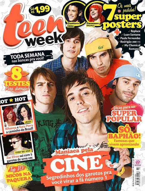 Rosa Chok ★ : Revista Teen Week nãao teráa mais em papel