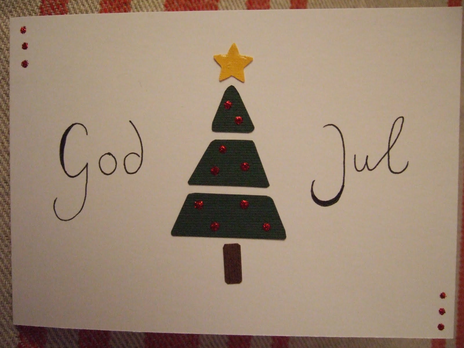 Sofias kortmakarblogg: Julkort 2007