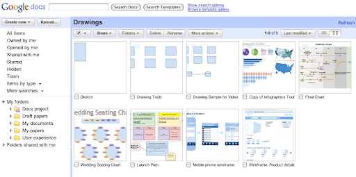 Google Drive Blog: New features for drawings