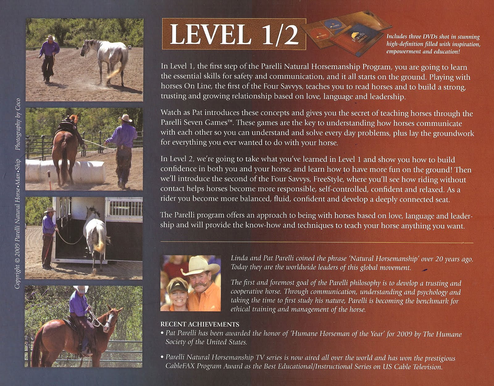 Sand Savvy Parelli Players Library: Level 1/2 Pack - 3 dvds