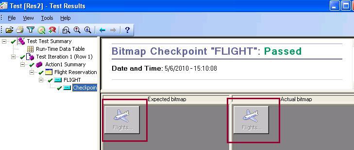 Quick Test Professional Tutorials: Bitmap Checkpoint in QTP 9.2
