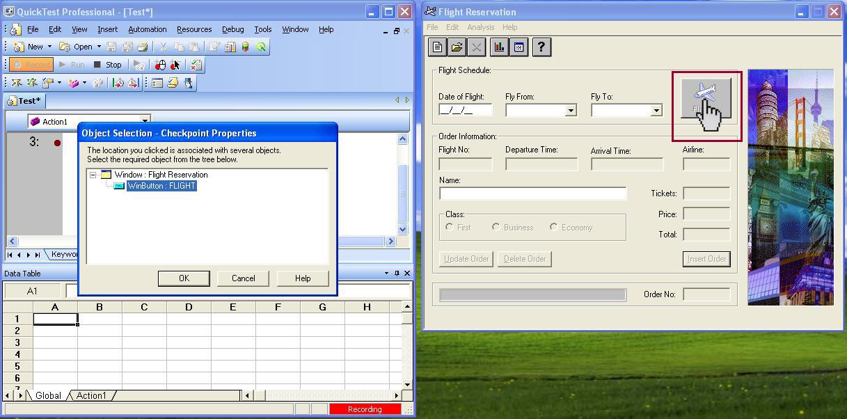 Quick Test Professional Tutorials: Standard Checkpoint in QTP 9.2