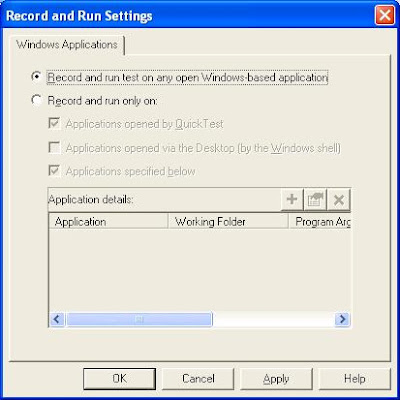 Quick Test Professional Tutorials: Recording in QTP 9.2 using Context ...
