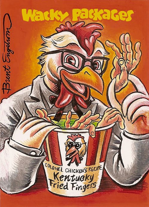 BRENT ENGSTROM'S BLOG: Wacky Packages all New Series 7 sketch cards